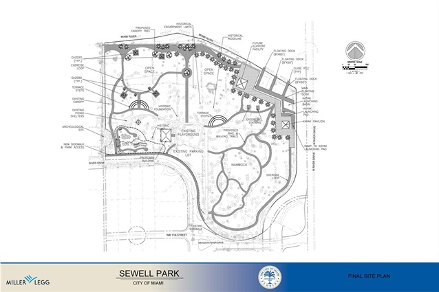Sewell Park Walkway and Park Enhancements - Miami