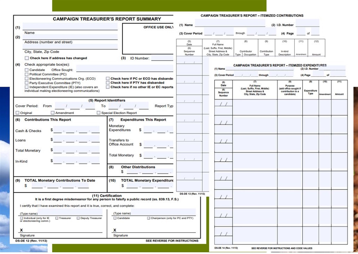 Election Forms, Handbooks, and Guides - Miami